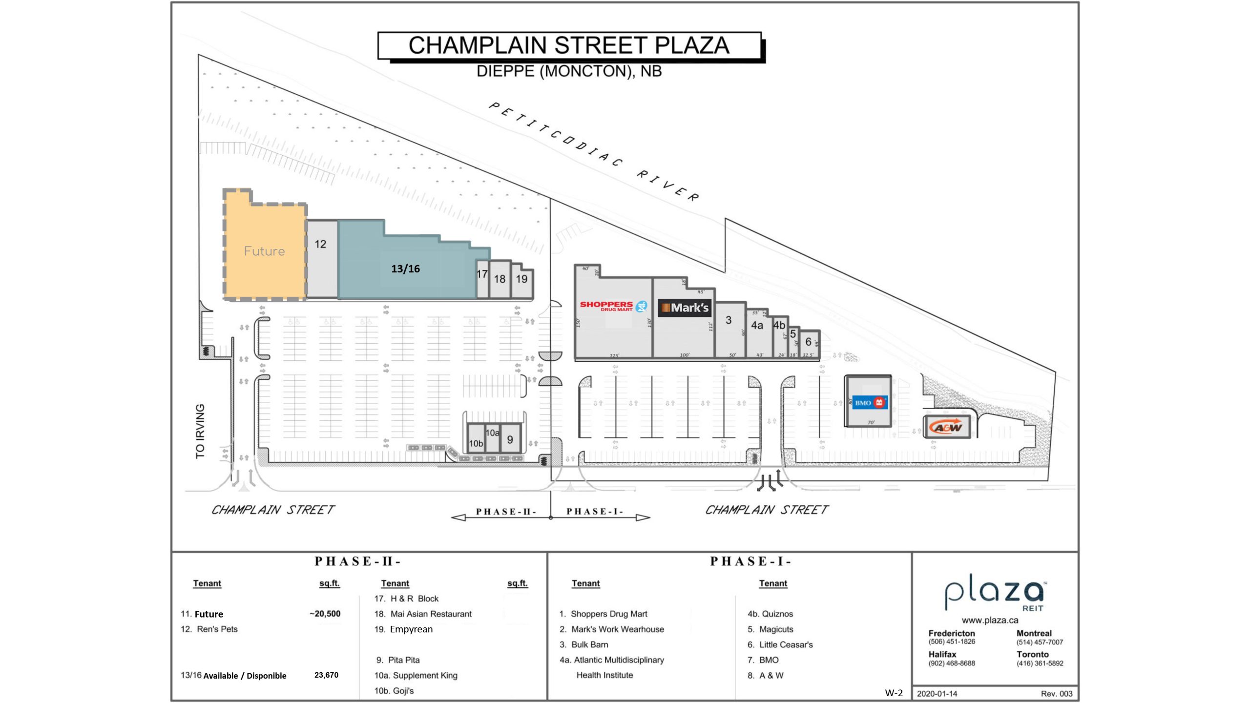 Champlain Street Plaza – Plaza Reit
