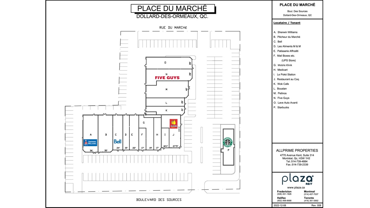 Place du Marché – Plaza Reit